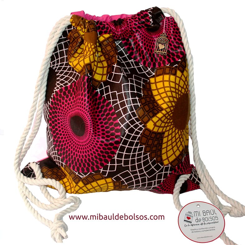 Mochila «Colores de África» - Mi Baúl de Bolsos
